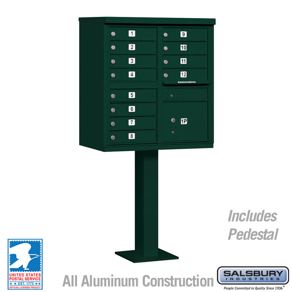 Cluster Box Unit with 12 Doors and 1 Parcel Locker – Type II ...