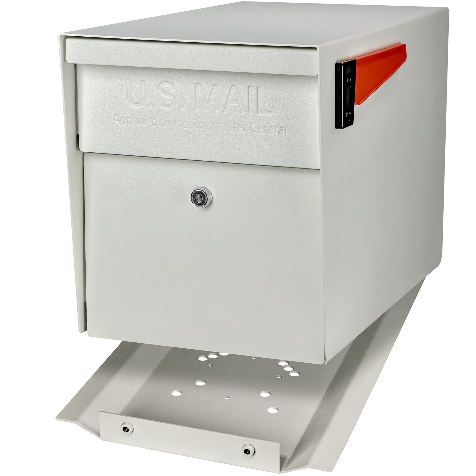 Mailboss® Double Security Locking Mailbox & Post - Free Shipping ...