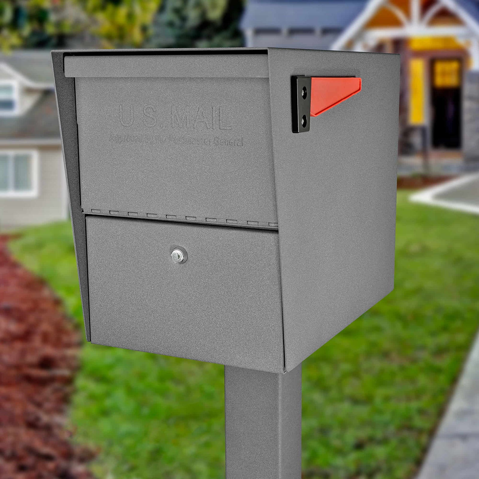 Mailboss Package Master® Locking Mailbox & Post - MailboxEmpire