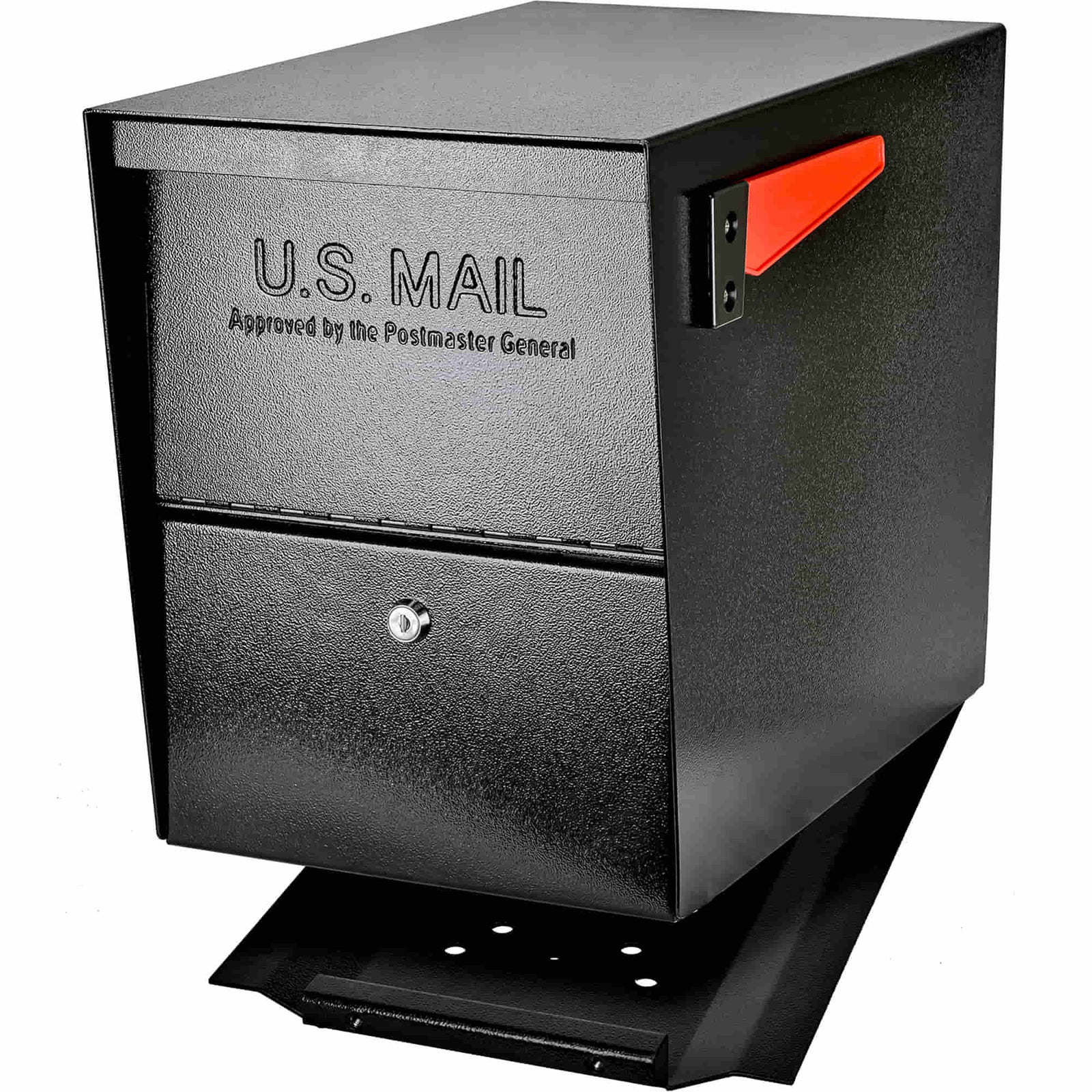 Mailboss Double Package Master® Locking Mailbox & Post - MailboxEmpire