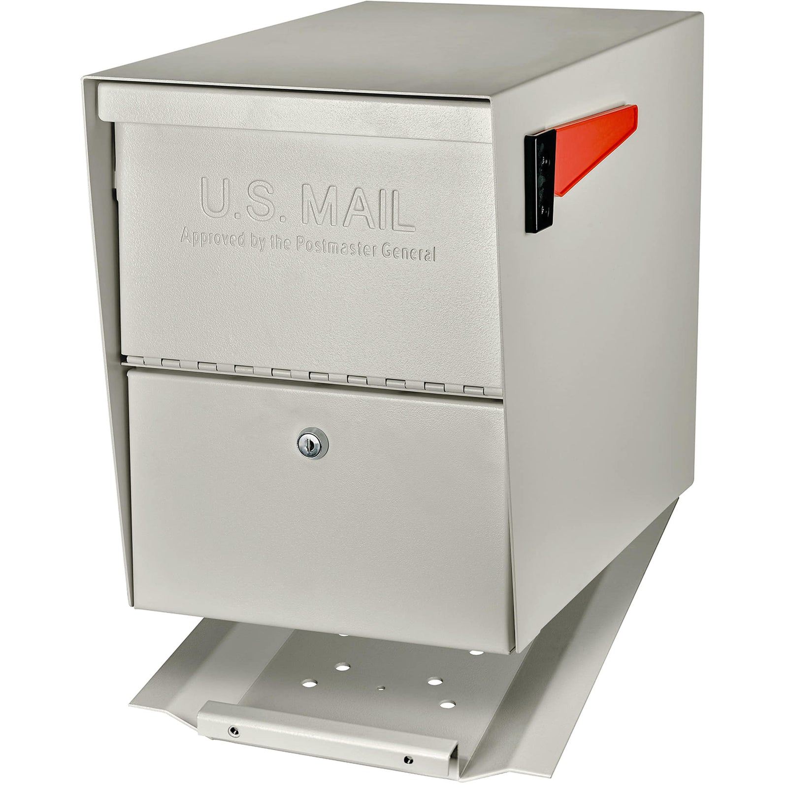 Mailboss Double Package Master® Locking Mailbox & Post - MailboxEmpire
