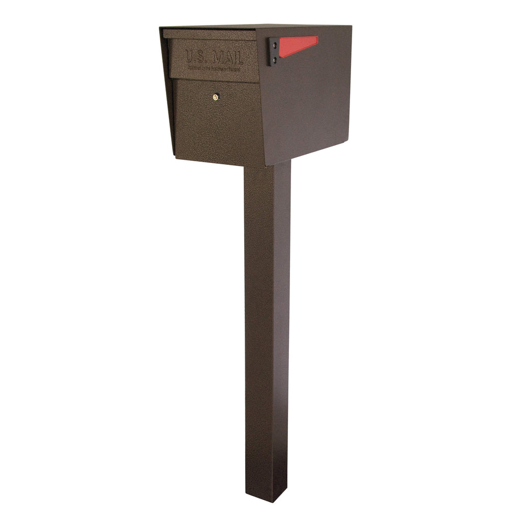 Mailboss® Security Locking Mailbox & Post - Free Shipping – MailboxEmpire
