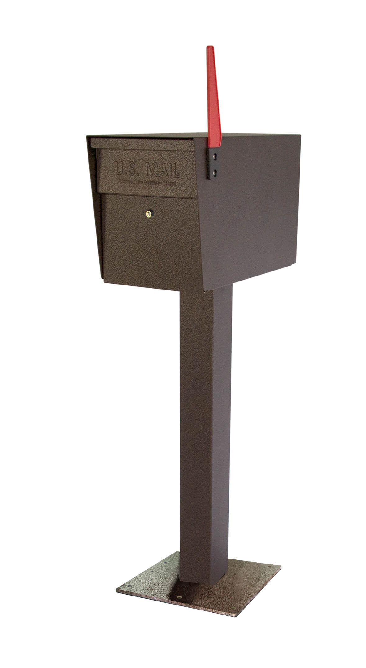 Mailboss® Security Locking Mailbox & Post - Free Shipping – MailboxEmpire