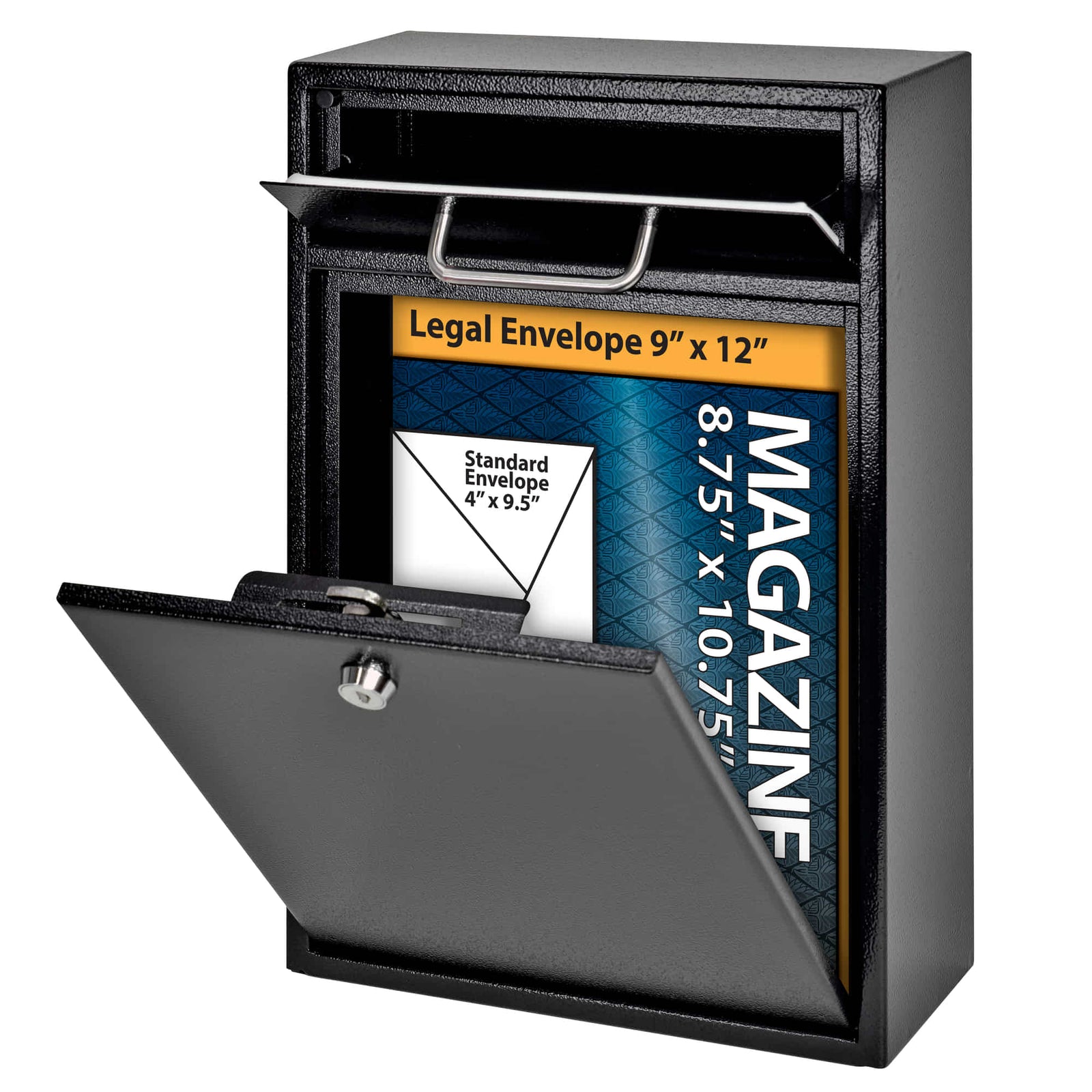 Mail Boss Olympus Drop Box Security Locking Wall - Free Shipping ...