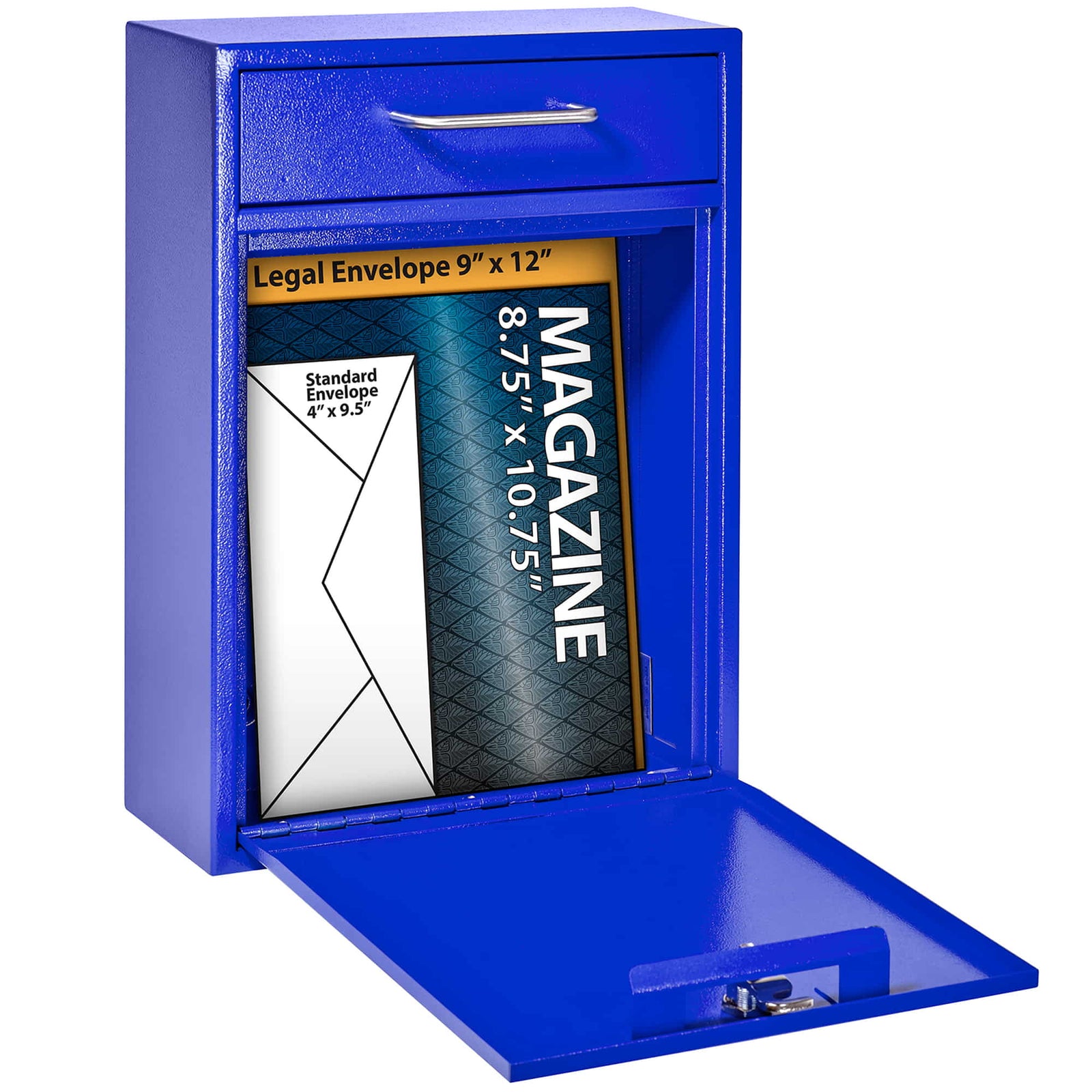 Mail Boss Olympus Drop Box Security Locking Wall - Free Shipping ...